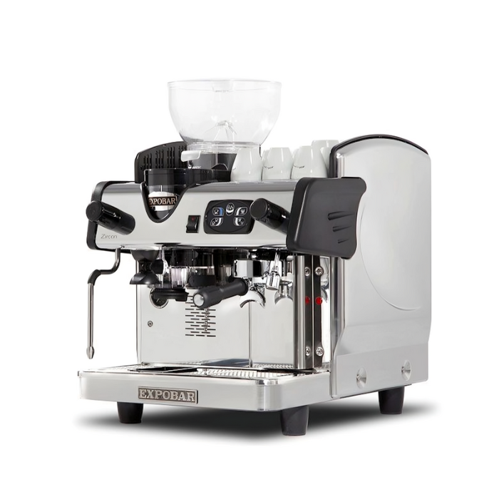 Expobar Zircon Espresso Machine with Integral Grinder - Tall Cup — Ain ...
